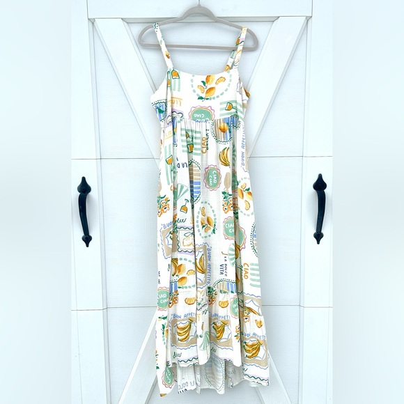 Paper Heart | Dresses | Paper Heart Anthropologie Fruit Linen Blend ...
